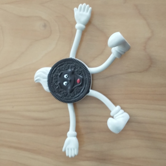 Nabisco | Toys | Vintage Bendable Oreo Cookie Guy | Poshmark